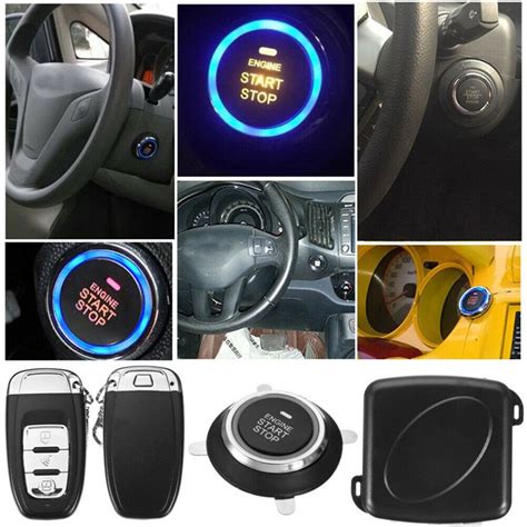 12v Car Start Stop Button Engine Push Start Button Grandado