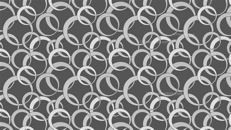 Cobalt Blue Seamless Overlapping Circles Pattern Vector Illustration