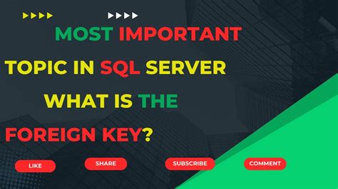 foreign key constraint in sql server part 5 youtube