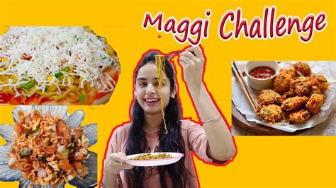 I only ate MAGGI for 24 Hours Challenge |Food Challenge| - YouTube