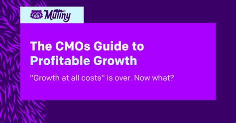 The Cmos Guide To Profitable Growth