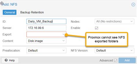 Cannot See Nfs Shares On Proxmox Nfs Openmediavault