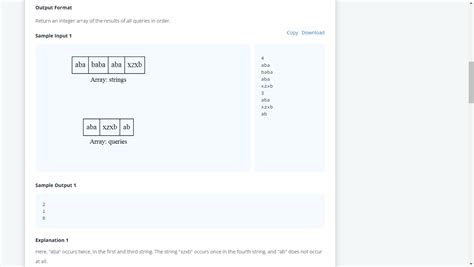 bị segment fault khi giải bài sparse arrays trên hackerrank