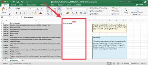 Translate Using An Excel File Help Center Redokun