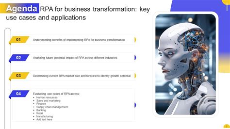 Rpa For Business Transformation Key Use Cases And Applications Ai Cd