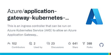application gateway kubernetes ingress serviceaccount yaml at master