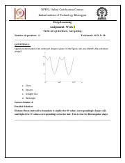 NPTEL Deep Learning Assignment Week Course Hero