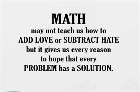 Mathematics Quotes About Love