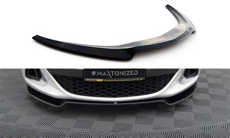 Front Splitter Opel Astra J Opc Vxr V Gloss Black Our Offer Opel Astra Opc J Mk