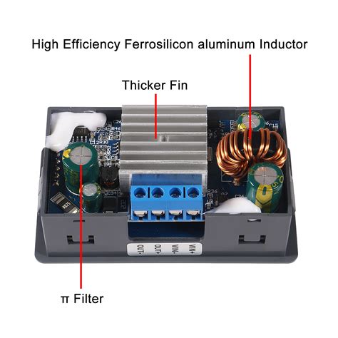 Dc Dc Buck Boost Converter Variable Voltage Regulator Cc Cv 05 30v 4a 5v 6v 12v