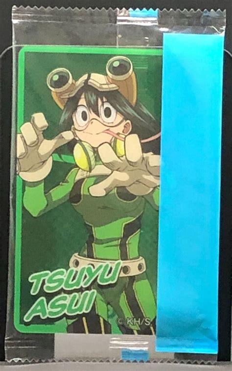 Tsuyu Asui My Hero Academia Card Ccg Japanese Unopened Anime 230816
