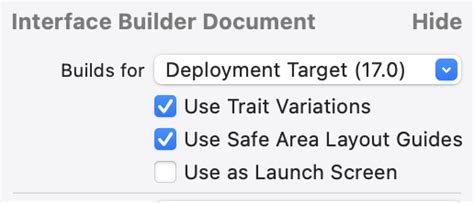 IOS Constraint Layout Guide