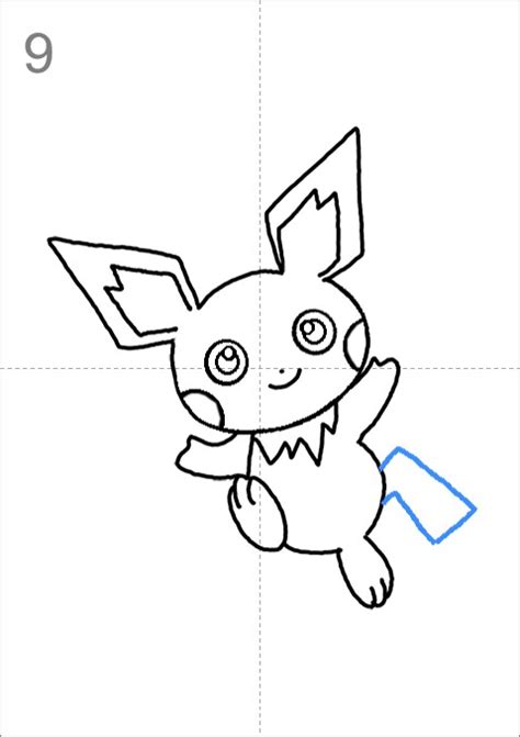 How To Draw Pichu Pokemon Step By Step Easy Drawing Guides Drawing Howtos