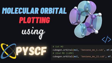 How To Calculate And Plot Molecular Orbitals From A Dft Hf Calculation