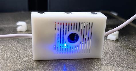 Ds18b20 Temperature Sensor Case With Magnets And Cable Managment By