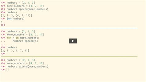 The List Extend Method Python Morsels
