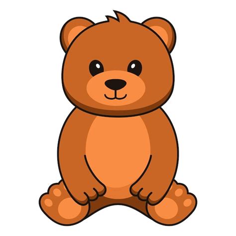Premium Vector Cute Cartoon Bear Illustration