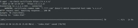 Wget Skip Certificate Check Lets Do It