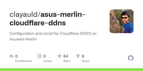 Github Clayauld Asus Merlin Cloudflare Ddns Configuration And Script For Cloudflare Ddns On