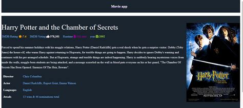 GitHub S Movie App Built A Small Movie App Using Imdb APIs