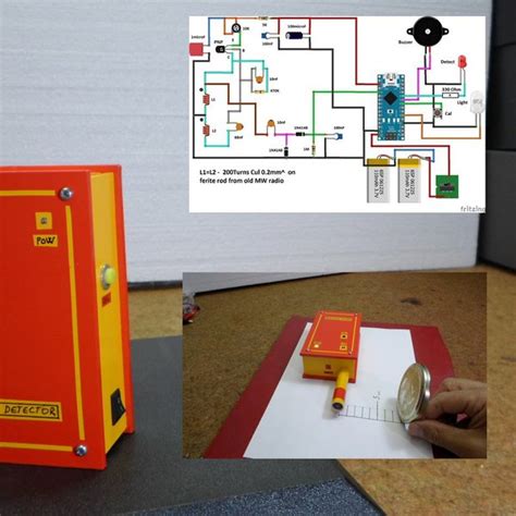 Diy Arduino Pin Pointer Metal Detector