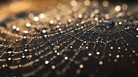 Premium Ai Image Halloween Spider Web Mesmerizing Particle Pattern