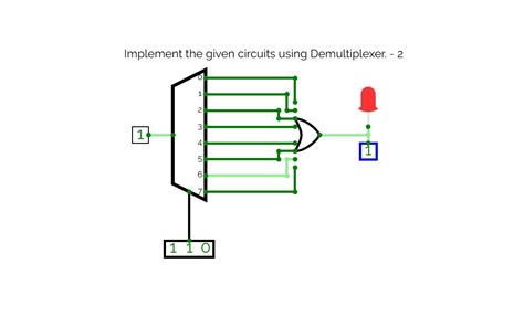 Circuitverse Implement The Given Circuits Using Demultiplexer 2