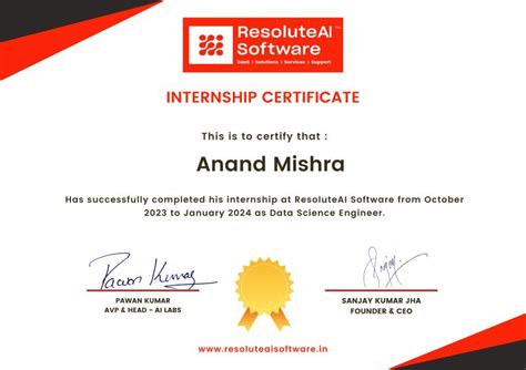 Anand Kumar Mishra On Linkedin Dataanalysis Internship Certificateofachievement Datadriven