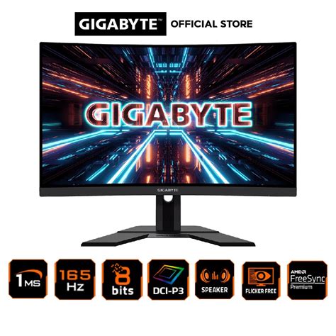 Gigabyte Curve Gaming Monitor G27fc 27” Fhd 165hz 1ms Shopee Malaysia