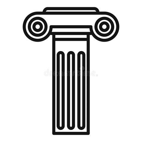 Antique Column Is Representing Classical Architecture And History