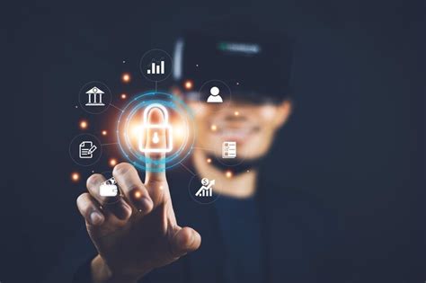 Premium Photo User Login Fingerprint Scan Provides Security Access With Biometrics