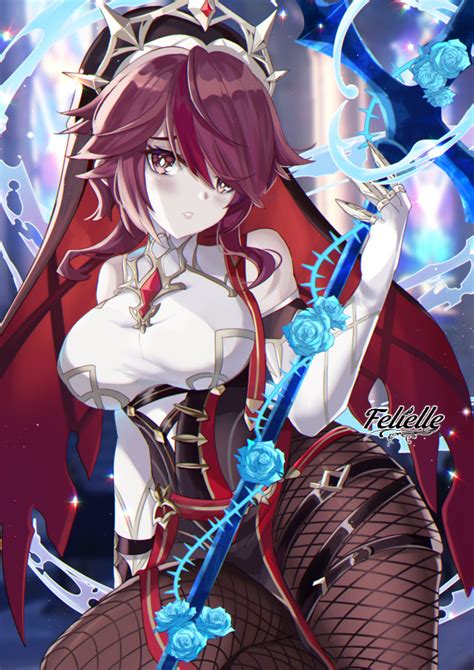 Rosaria Genshin Impact Image By Felielle Zerochan Anime Image Board