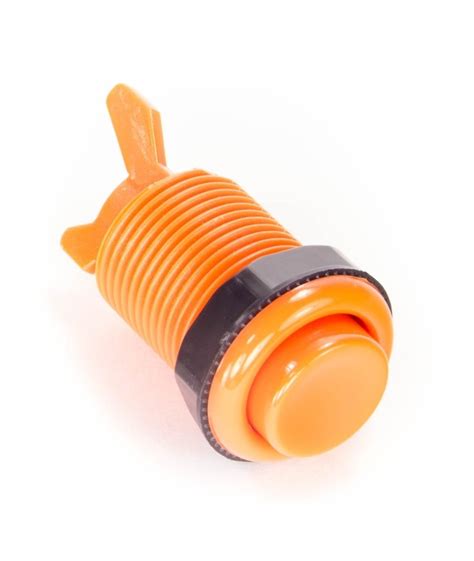 Bouton Arcade Orange 28mm Vissable