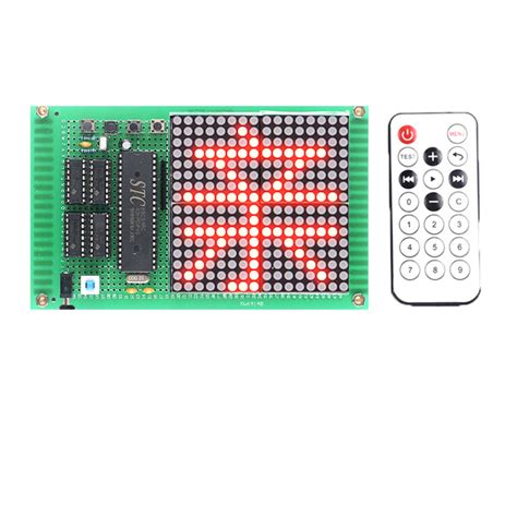 Electronic Development Board Based On 51 Microcontroller Dot Matrix