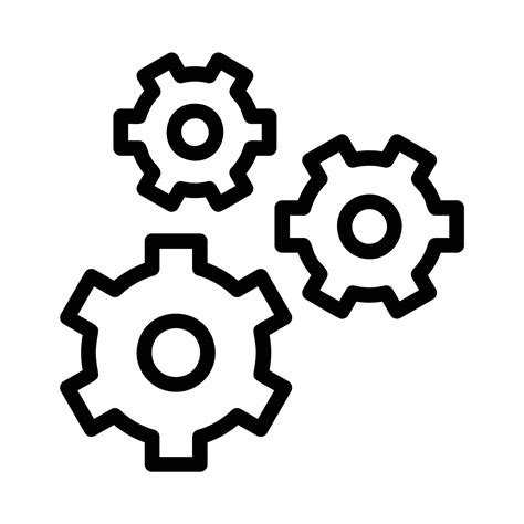 configuration icon for setting up the system with a combination of