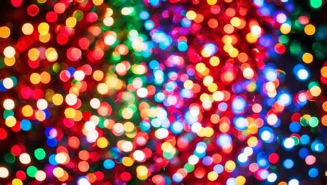 Abstract background with bokeh effect and blurred glowing lights in vibrant colors | Premium AI ...