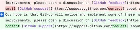 `linkify Code` Not Working On Pr Commits Pr Commit Compare · Issue