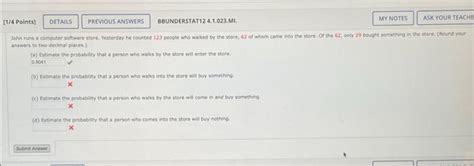 Solved My Notes [1 4 Points Ask Your Teache Details