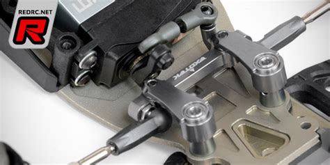 Red RC Exotek TLR Steering Rack Ver Set