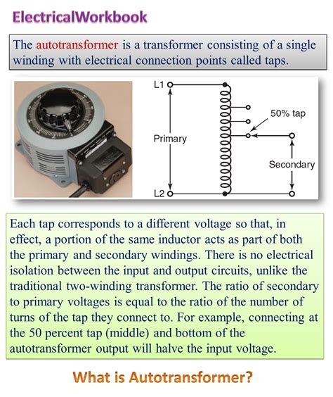 Auto Transformer Theory Diagram Advantages And Applications