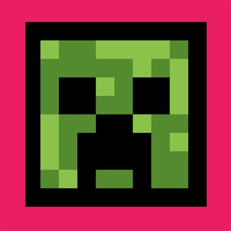 Как нарисовать лицо крипера Фото подборки 2