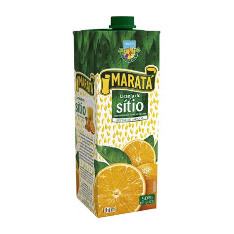 NÉctar Laranja Do SÍtio MaratÁ Caixa 1l Gtineanupc 7898378180515