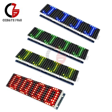 MAX Microcontroller In LEDDisplay Color India Ubuy