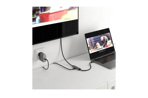 Alogic Ultra Usb C To Hdmi Cable With W Power Delivery Passthrough Harvey Norman