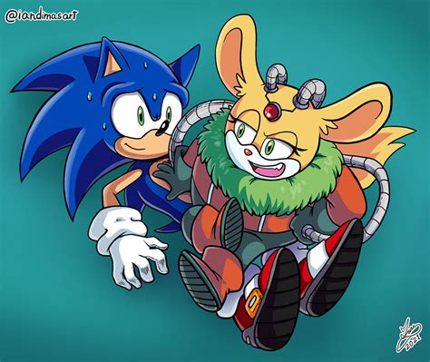 Thunderbolt And Sonic By Iandimas On Deviantart