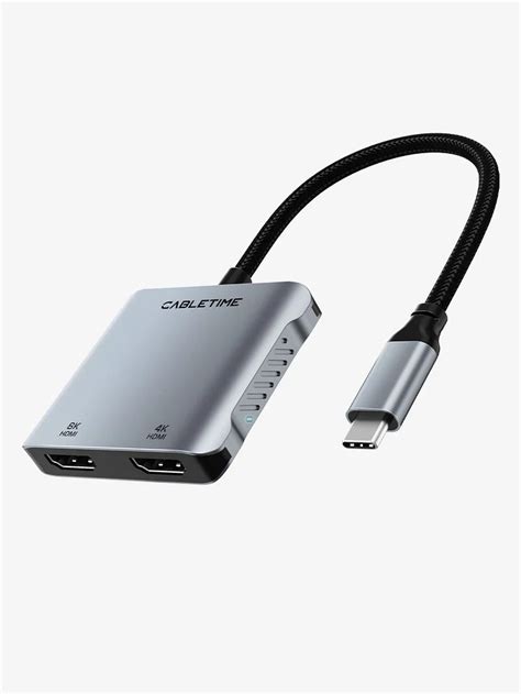 IN K USB C To Dual HDMI Adapter Dual K Quantum Tech