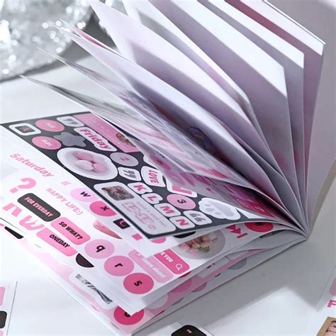 귀여운 탄창 스크랩북 스티커 Diy 정크 저널 소재 장식 앨범 다이어리 한국 문구 스티커 팩당 20 개 위시버킷