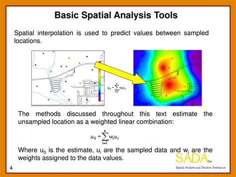 Ppt Spatial Analysis And Decision Assistance Sada Version 4