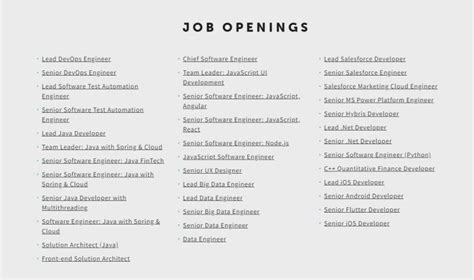 Recruitment Js Javascript Devops Java Newjob Salesforce