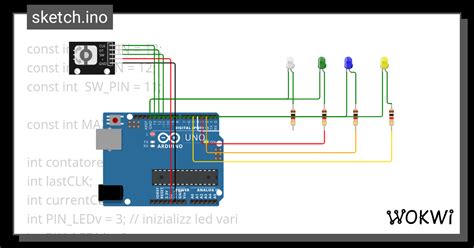 Rotary Wokwi Esp32 Stm32 Arduino Simulator
